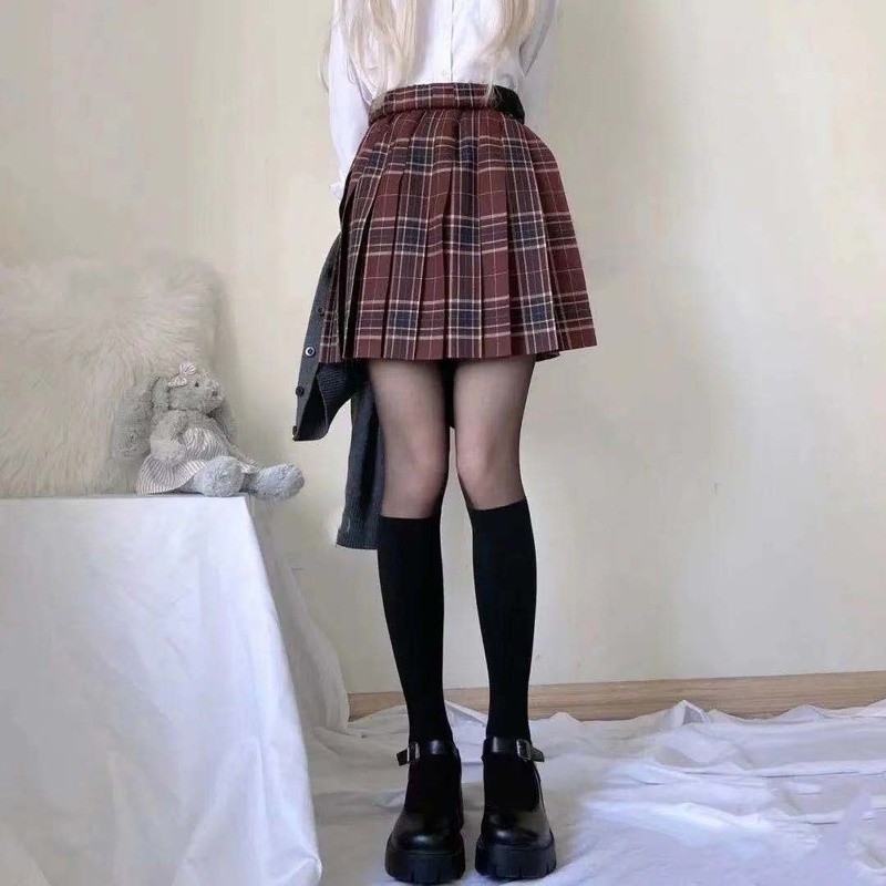 JK Tights Pantyhose Patchwork Sheer Black Thigh High Stockings Tights ...