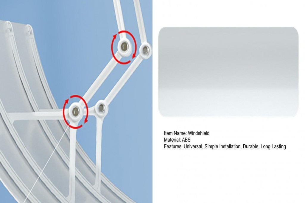 xavexbxl| Air Conditioner Window Baffle Air Conditioner Windshield ...