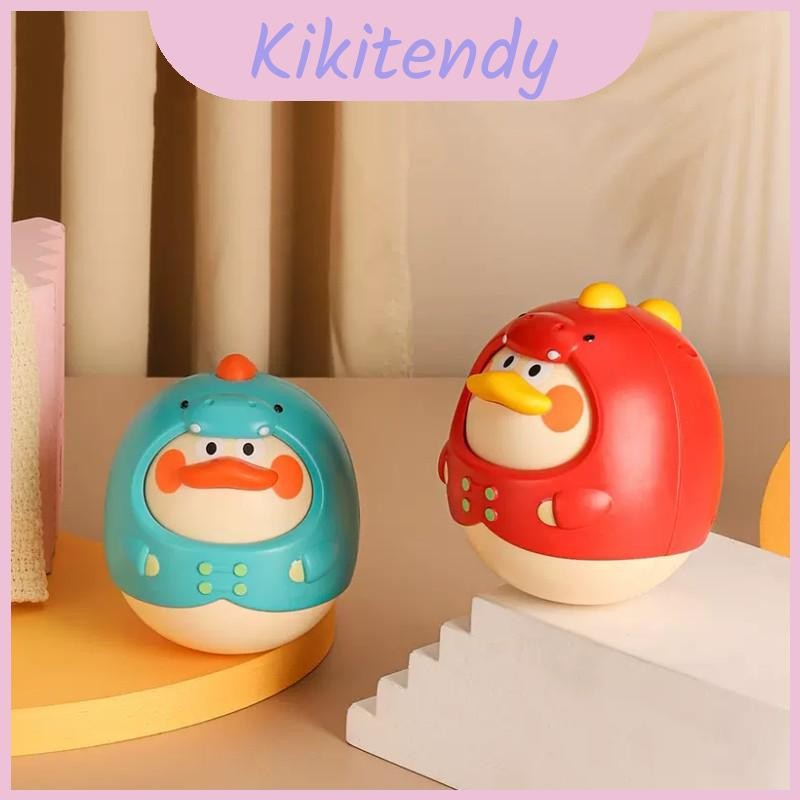 And Fun Educational Infant Toy Big Wobbly Duck With Design Dinosaur ...