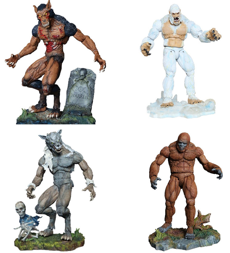 CREATUREPLICA x DST Legendary Creature Bigfoot Wetland Werewolf Fear ...