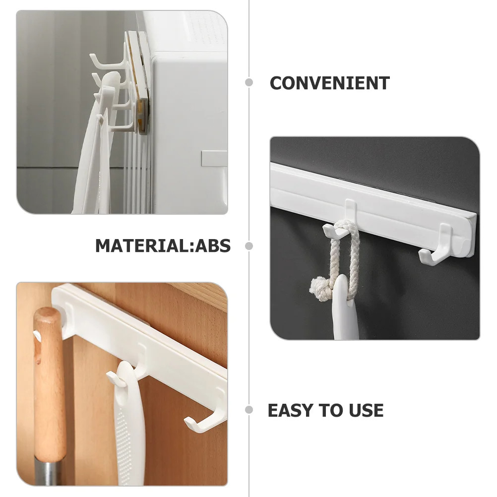 Pull-out Gap Slide Hook Wall Mount Hanger Coat Hangers Sliding Rack ...