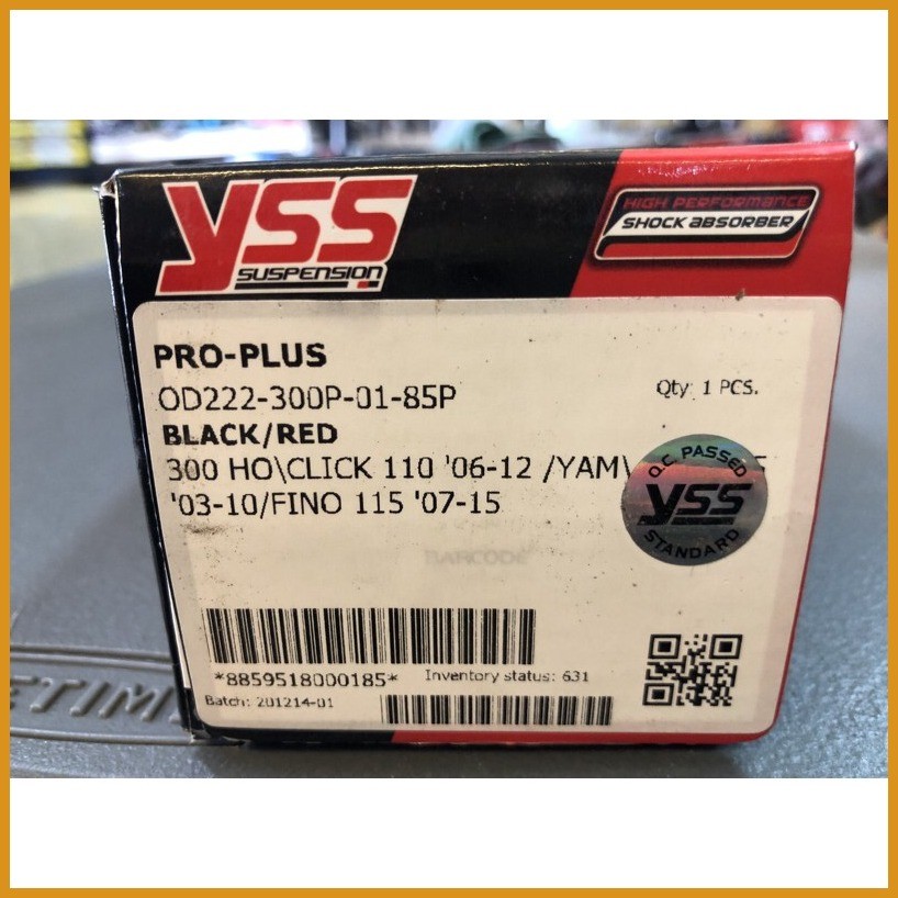 YSS Pro Plus Honda Click / Mio Sporty, soul i GT 125 , mio i125 M3 ...