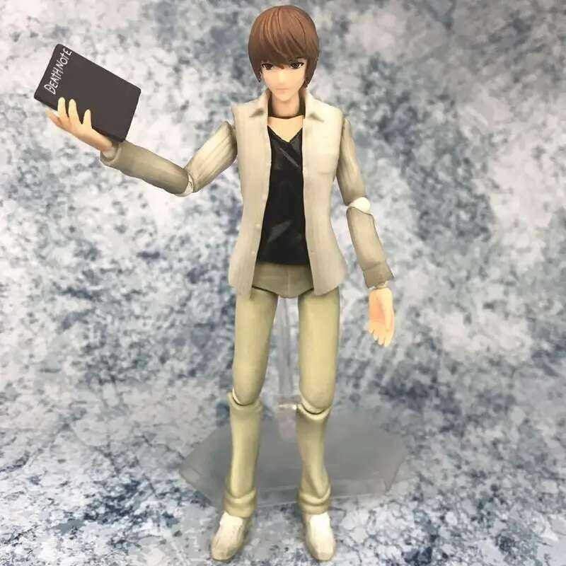 Death Note Figutto Figma Yagami Light / Ryuk Pvc Model Anime Collection ...