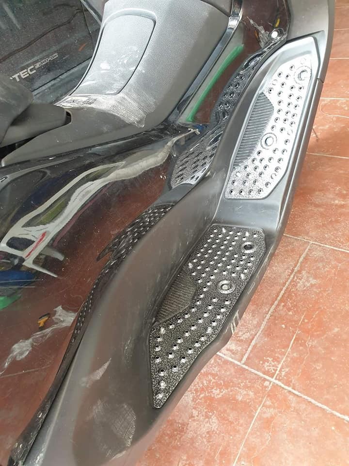 NMAX V2 ALLOY MATTING / NMAX POWDER COATED FOOTBOARD MATTING COD WITH ...