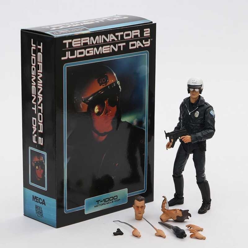 Terminator NECA 2 Judgment Day T-800 T-1000 Action Figure Model Game ...