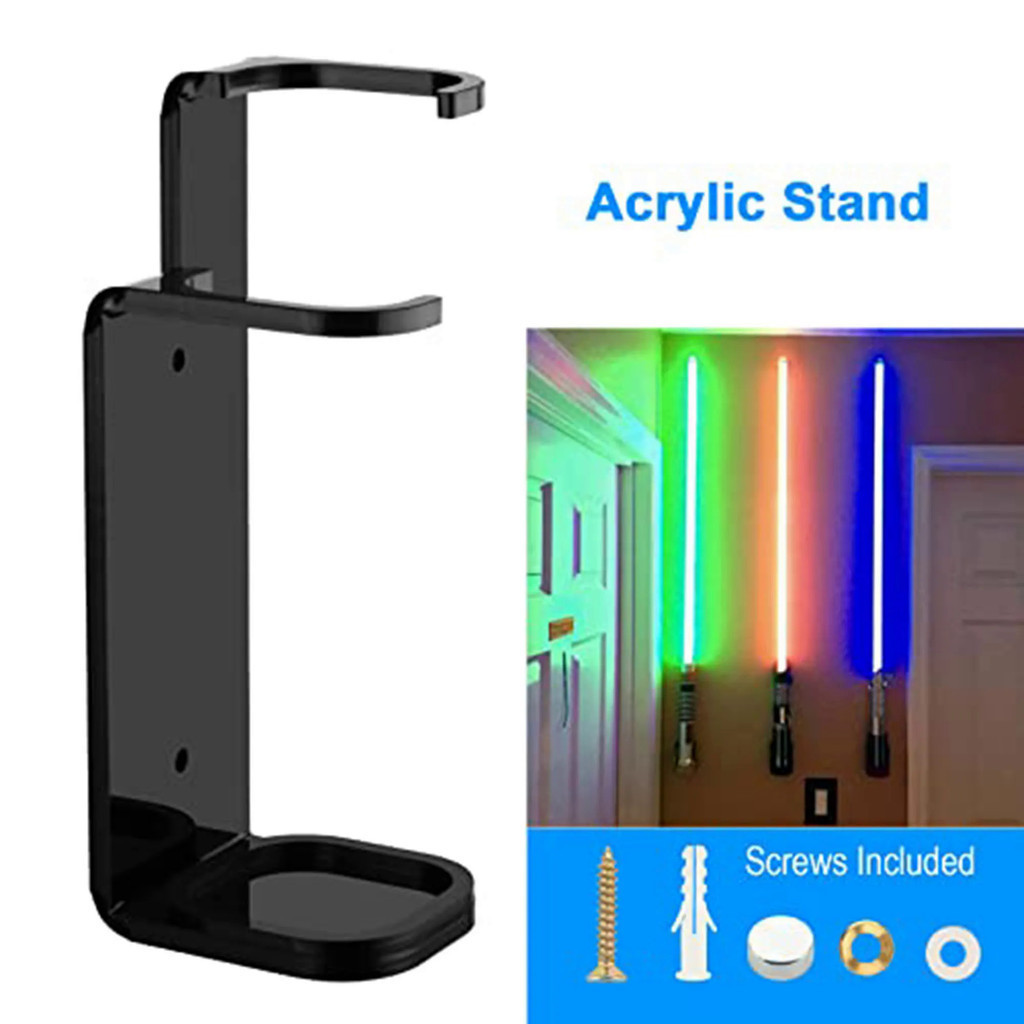 Acrylic Lightsaber Stand Wall Mount, Lightsaber Holder, Rack, Suitable ...