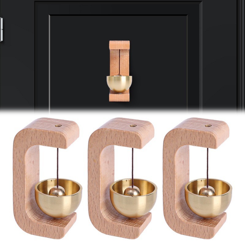 Dopamine Wood Wind Chimes - Healing Series Doorbell - Magnetic Wood ...