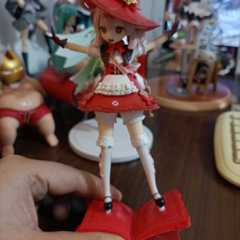 21 Cm Genshin Impact Figures Anime Klee Gk Figure Pvc Statue Model ...