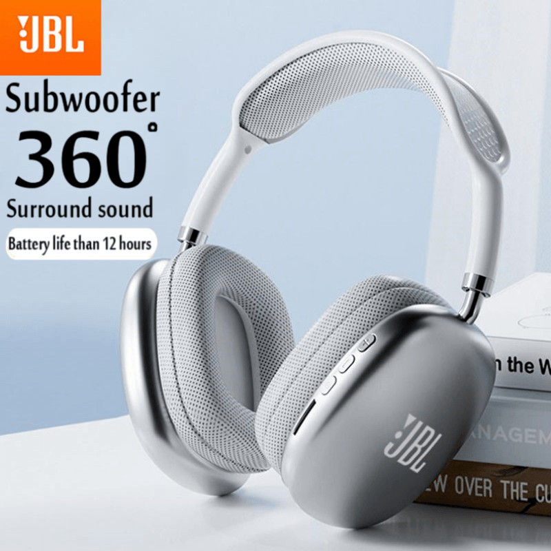 JBL P9 Pro Wireless Bluetooth Headphones With Case TWS Stereo Sound ...