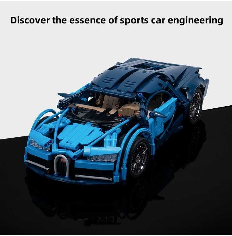 Building 1:14Technical Bugatti Blocks Lambo Hypercar Racing Super Car ...
