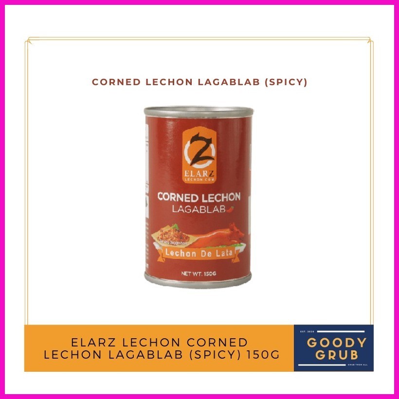 ۩ Elarz Lechon Corned Lechon 150G | Lechon Original | Lechon Lagablab ...