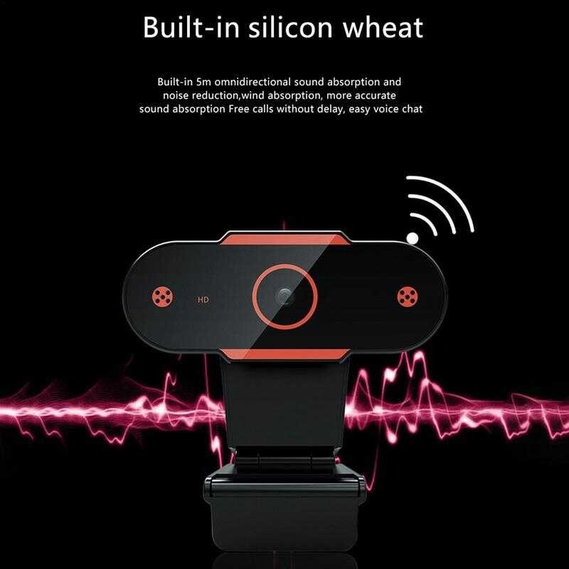 Adjustable ☀ PC Mini Broadcast Camera High-Resolution Webcam For Online ...