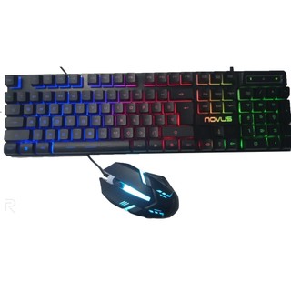 Novus Lighting GKB-050 & GMS-050 Keyboard Mouse Combo | Shopee Philippines