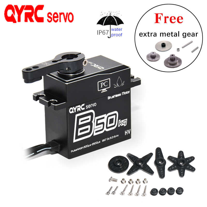 servo 70kg Programmable 50kg 36kg Waterproof Large Torque 180 Degree Digital Servos Full Metal ...