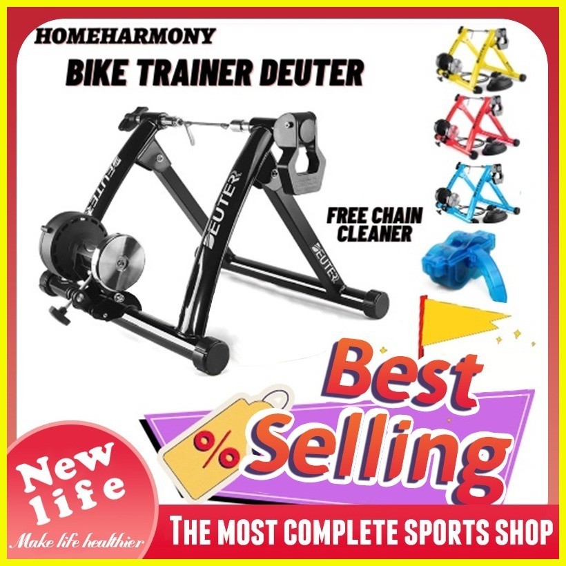 ۞ NEW LIFE Indoor Bike Trainer Indoor Bike Trainer Portable Magnetic ...