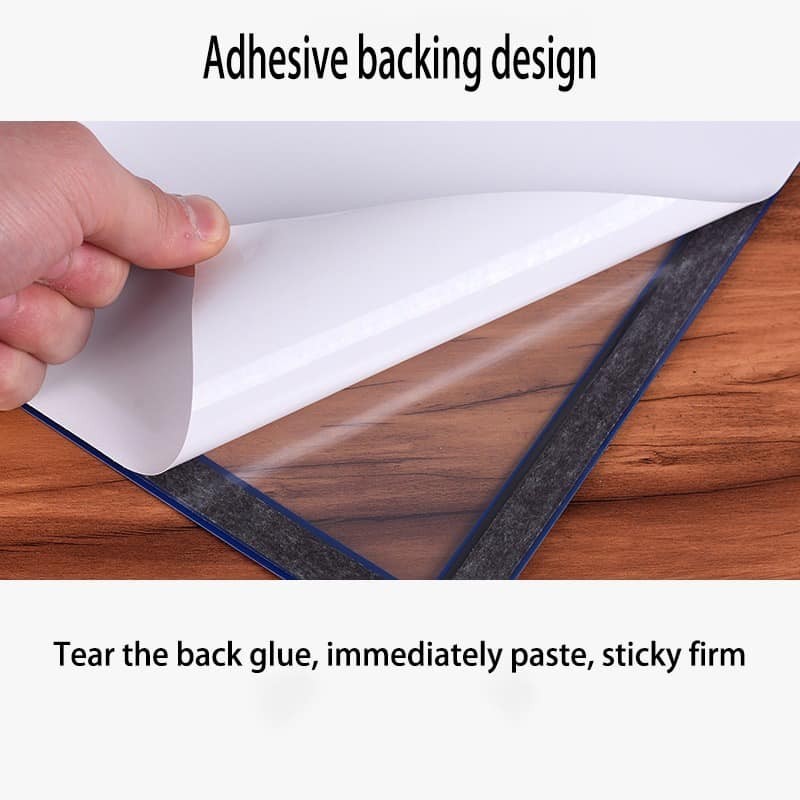 A4/A3 Magnetic Sign Holder Wall Mount Self-Adhesive Picture Poster ...