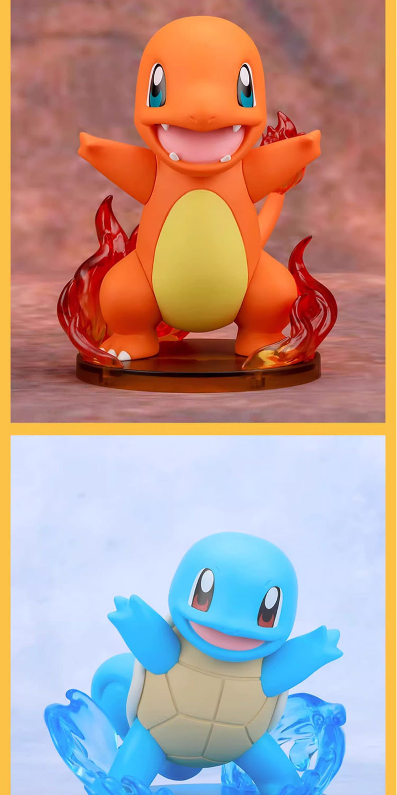 [A+baby] Pokemon Figure (Pikachu/Eevee/Bulbasaur/Charmander/Squirtle ...