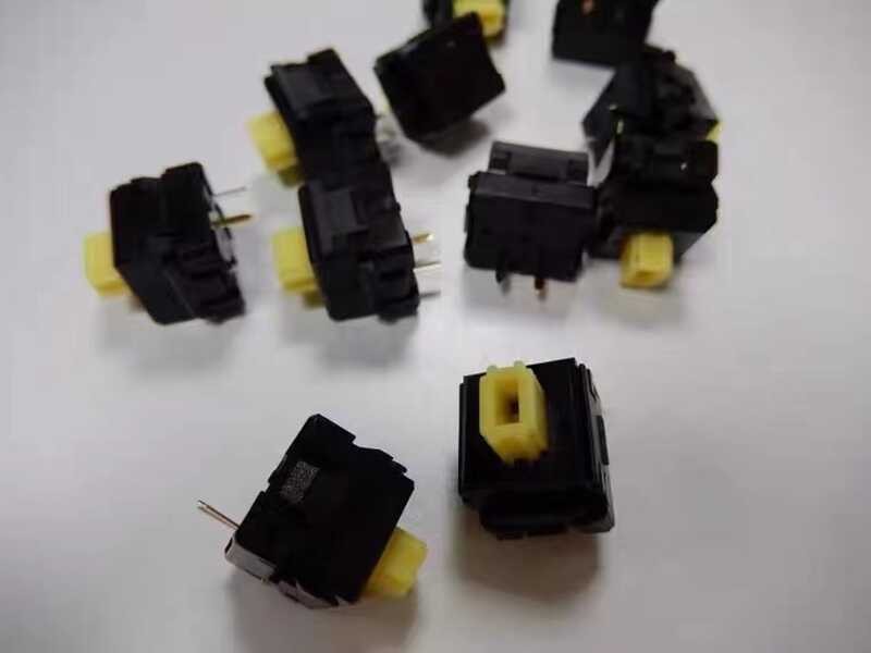 Characteristic Taiwan the mechanical keyboard of the Alps, key switches ...