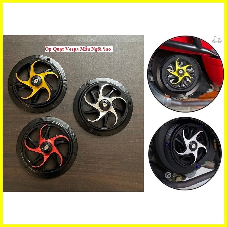 Heavy-Duty Rotating Fan Cover for Vespa CNC Rotatable Type | Shopee ...