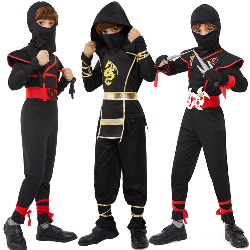 Cosplay Halloween costumes, children's ninja costumes, muscle costumes ...