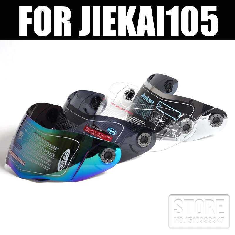 30 4 3 Colors Motorcycle Helmet Black Visor ABS Lens Replace Visors For ...