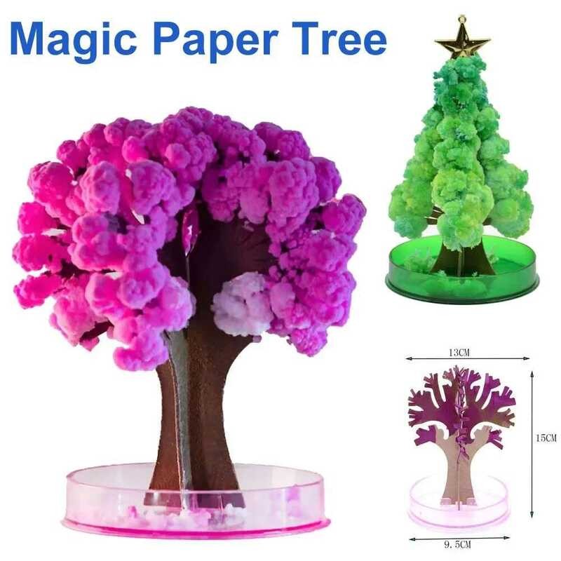 Crystal Magically Paper Trees Sakura Christmas Magic Growing Tree ...