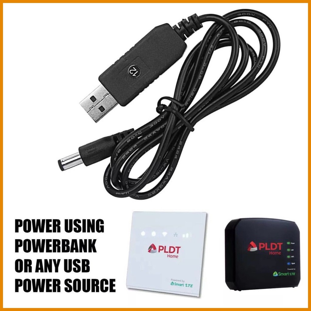 ℗ ∯ ๑ WiFi to Powerbank Cable for Globe , PLDT and Smar .TVPLUS .WiFi ...