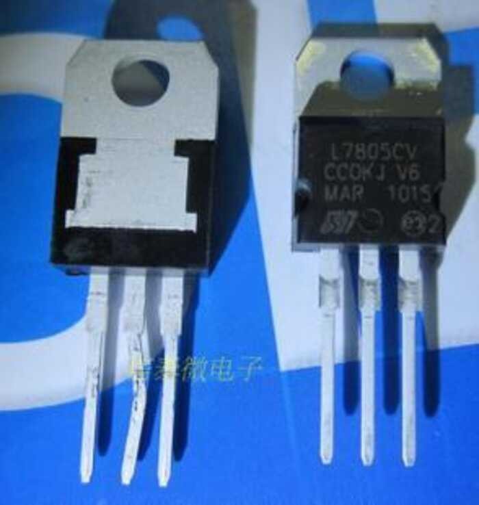 Tatlong terminal voltage regulator 7805 L7805CV, domestic original TO-220 quality assurance ...