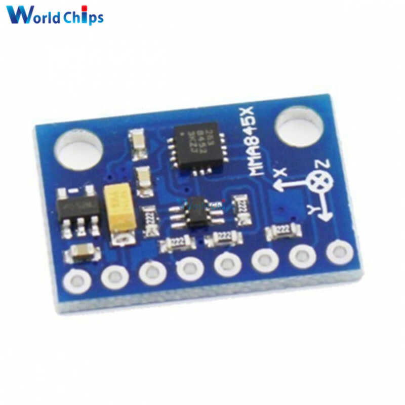Mma8452q Mma7361 Digital Triaxial Accelerometer Board Tilt 3 Axis Sensor Module High Precision