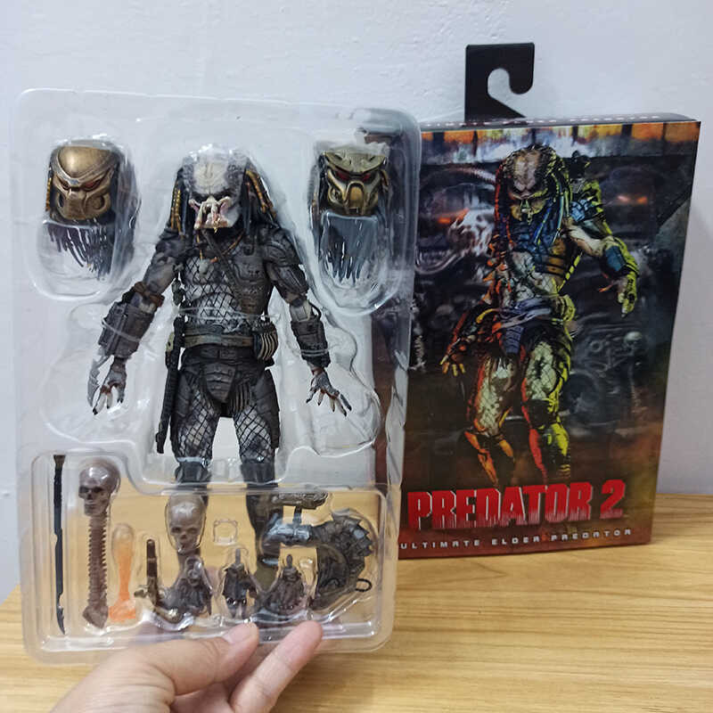 Ultimang NECA Elder Predator 2 Gold Kenner Leader Elder Predator Action ...