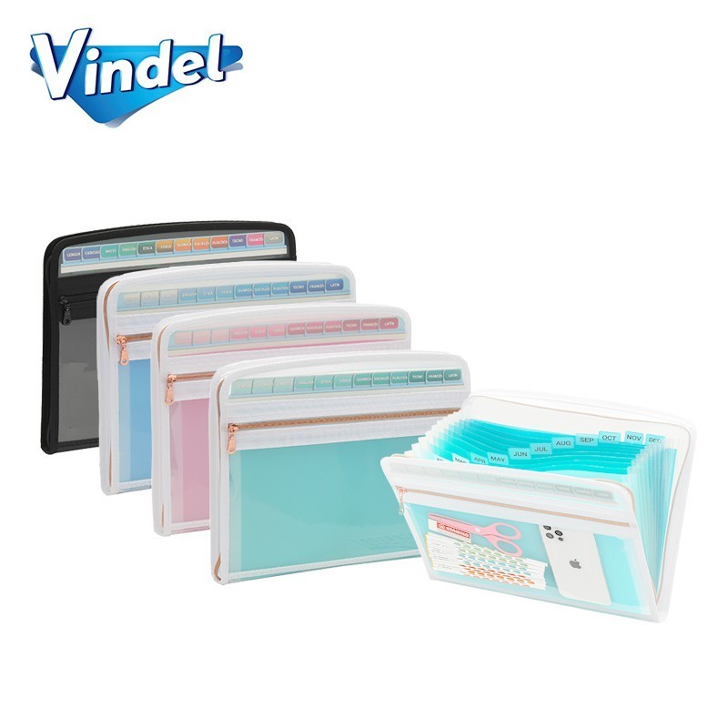A4 Expanding File Folder Expanding Accordion File Organizer Keeper 13pockets Expandable Divider