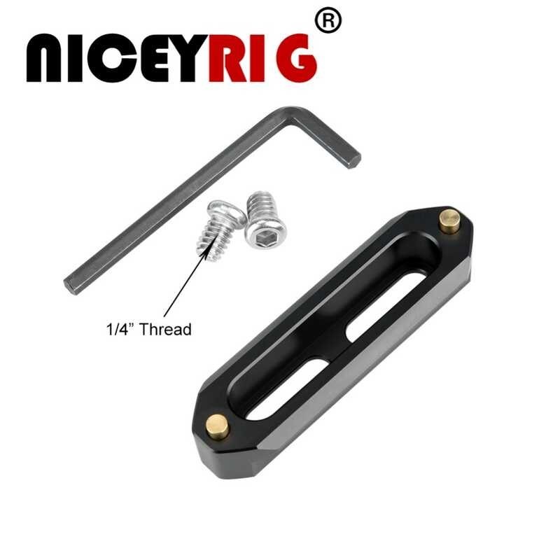 NATO Rail NICEYRIG Clamp Slide Rail Rig Nato Handle Rail Grip Rig DSLR ...