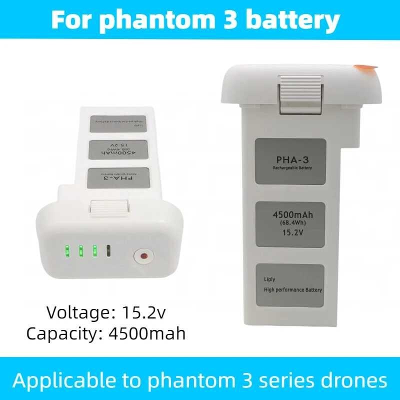 Bagong 3 Battery 15.2V/4500mAh para sa Phantom 3A 3P 3S 3SE 4K RC Drone ...