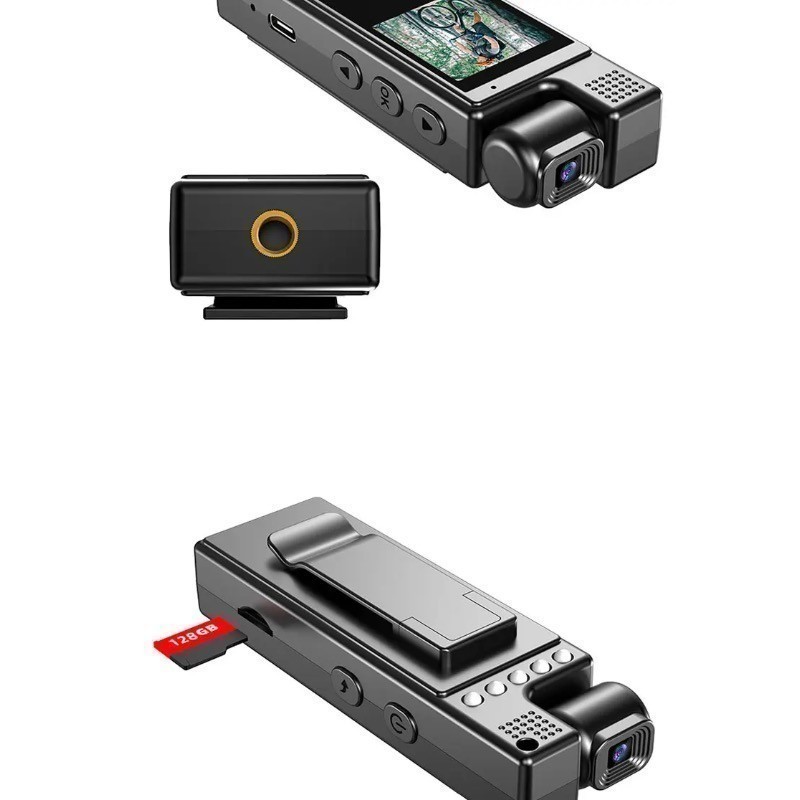 Wifi Mini Camera Full HD 180 Degree Rotating Action Camera Body Digital ...