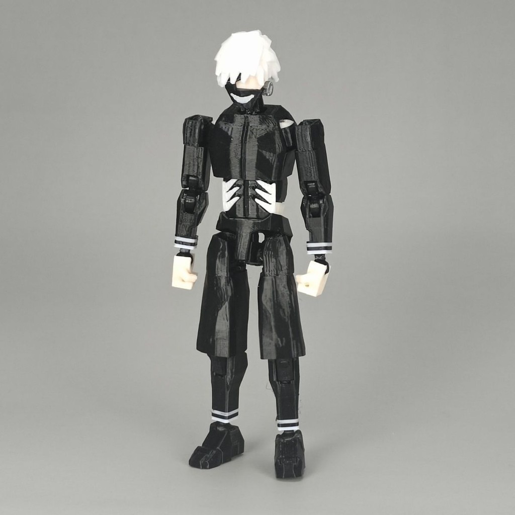 9L Original Body Tokyo Shokuge Kaneki Ken Lucky 13 3D Printed Movable ...