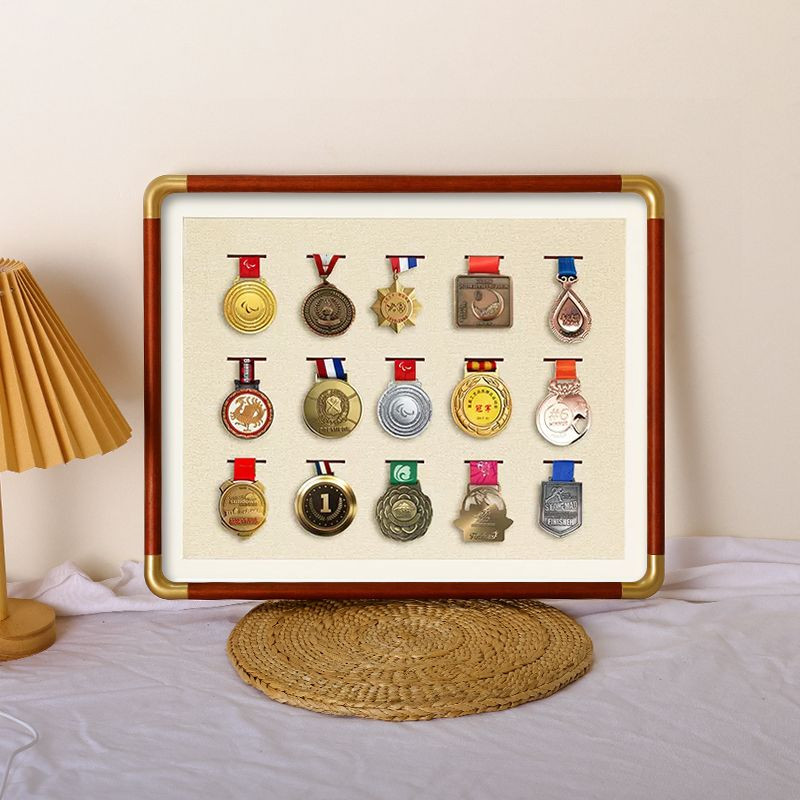 Rounded Corner Marathon Medal Medal Storage Box Display Stand Badge ...