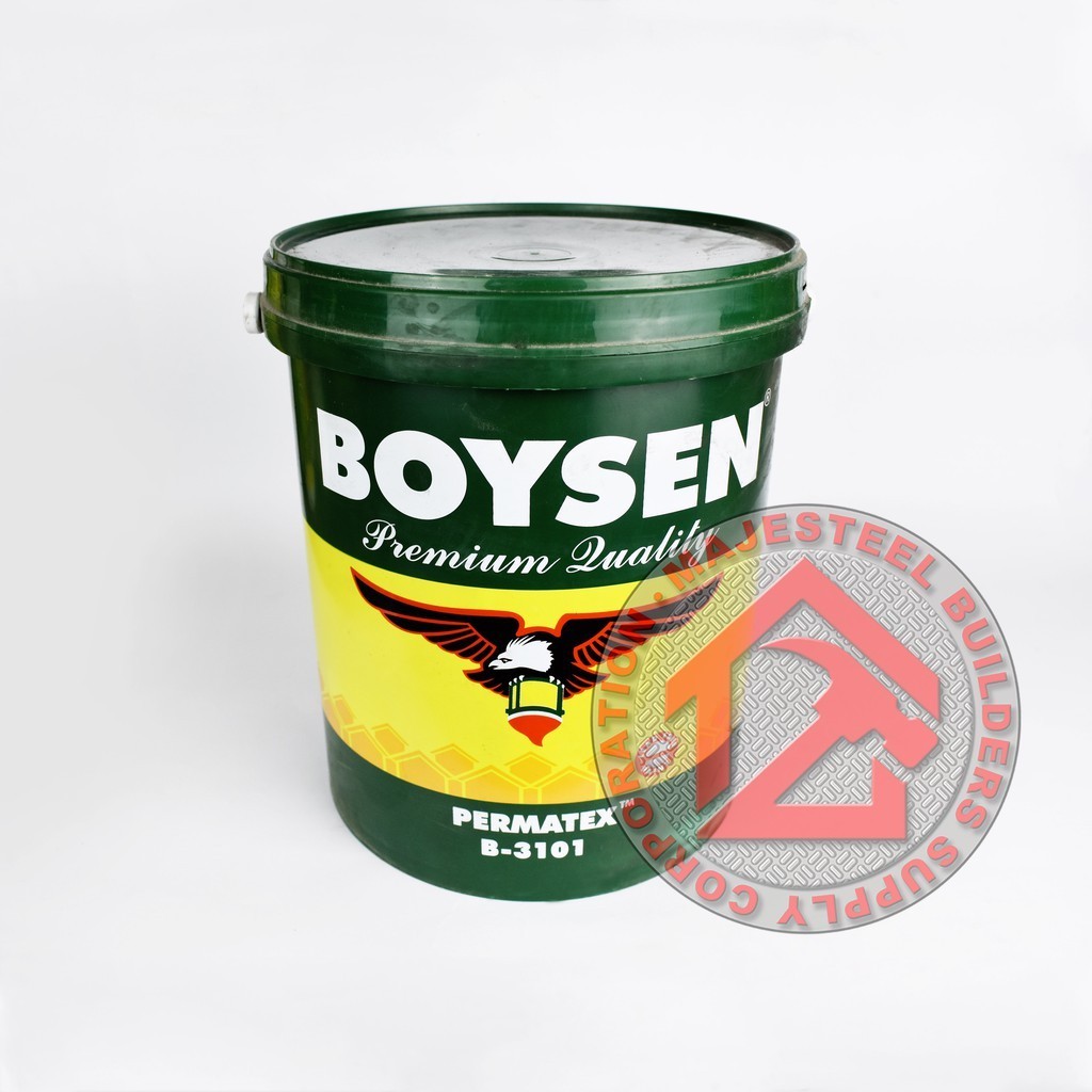 BOYSEN® Permatex Textured Latex White 4LITERS #3101 For interior wood ...