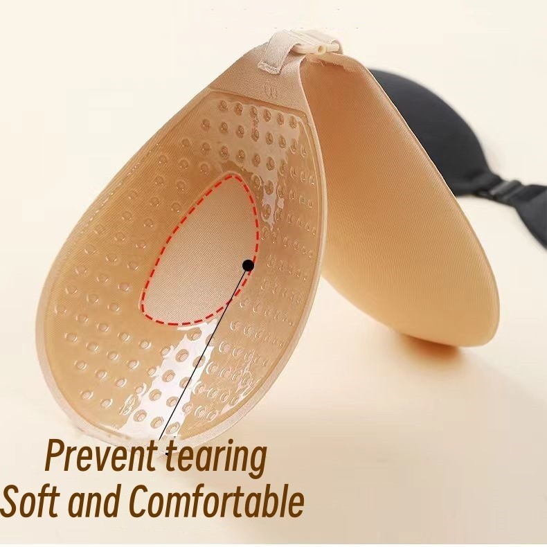 Push up Invisible Bra Adhesive Bra Silicon Reusable Nipple Cover ...
