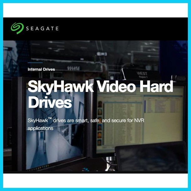 Brand New Sealed Seagate 1TB Skyhawk CCTV Surveillance HDD DVR / NVR ...