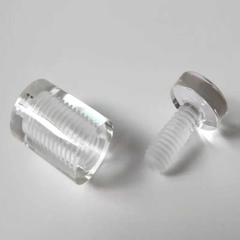 Transparente Na Acrylic Fibre Screws, Ginagamit Para Sa Mga Billboards ...