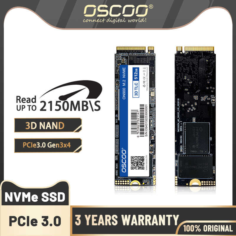 M2 M.2 2280 PCIe NVME 128GB 256GB 512GB 1TB Disk mve 2 Lnternal SSD ...
