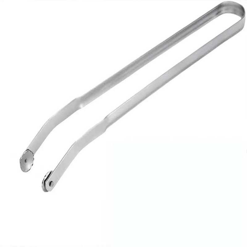 LY BBQ Sausage Turning Tongs Stainless Steel Grill Tongs Long Handle ...