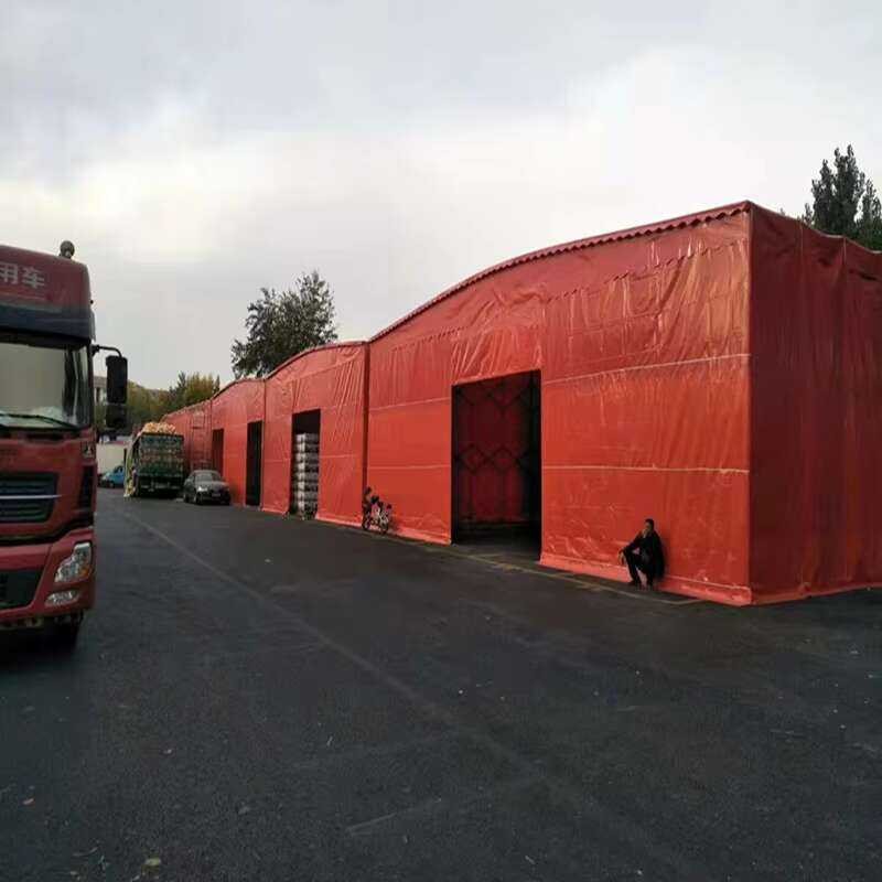Large PVC Push-Pull Canopy Retractable Outdoor Electric Warehouse ...
