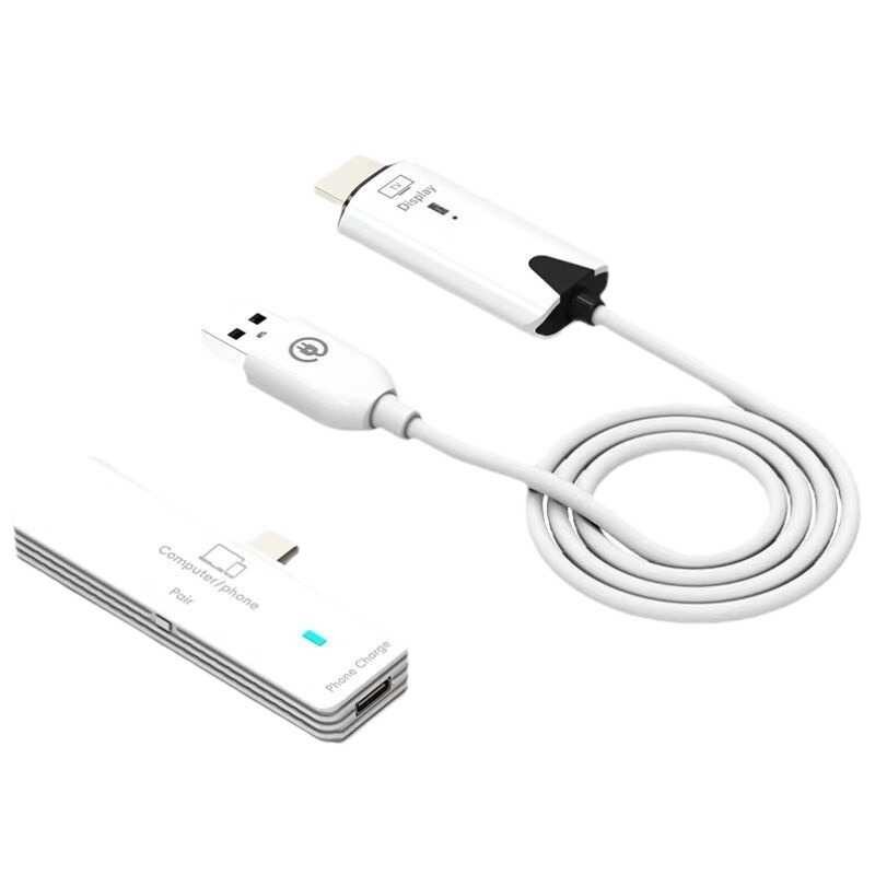 Type-C mobile projector, computer TV wireless screen mirroring device ...