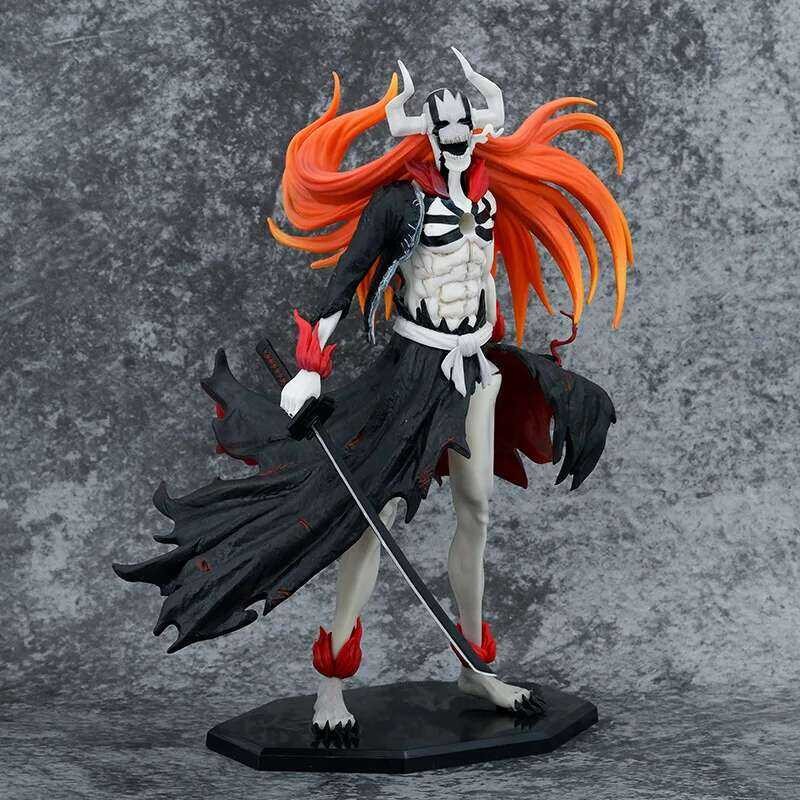 Bleach Ichigo Kurosaki Anime Figure 33cm Action Fig Cero Pvc Statue Gk ...