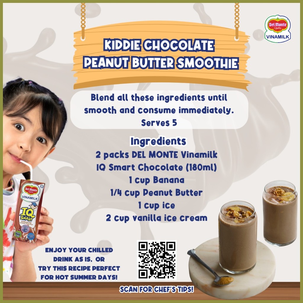 ♣ DEL MONTE VINAMILK IQ SMART® Strawberry Flavored Milk Drink with ...