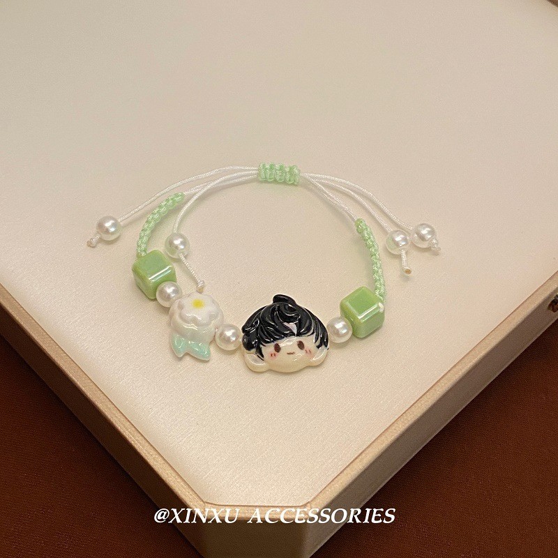 Love and Deepspace Zayne Braided Adjustable Pull String Anime Bracelet ...