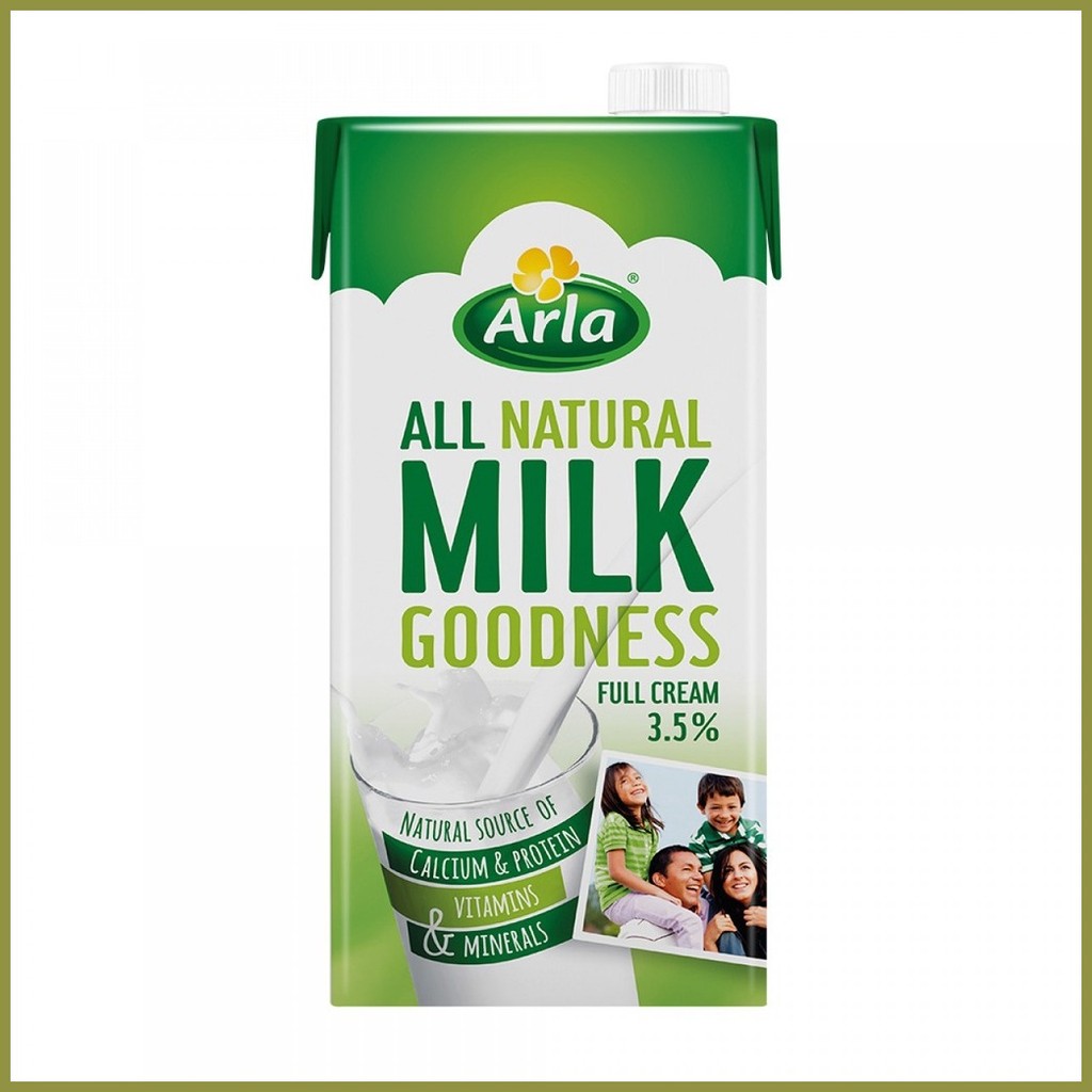 Arla All Natural Full Cream Milk 1 Liter | Shopee Philippines