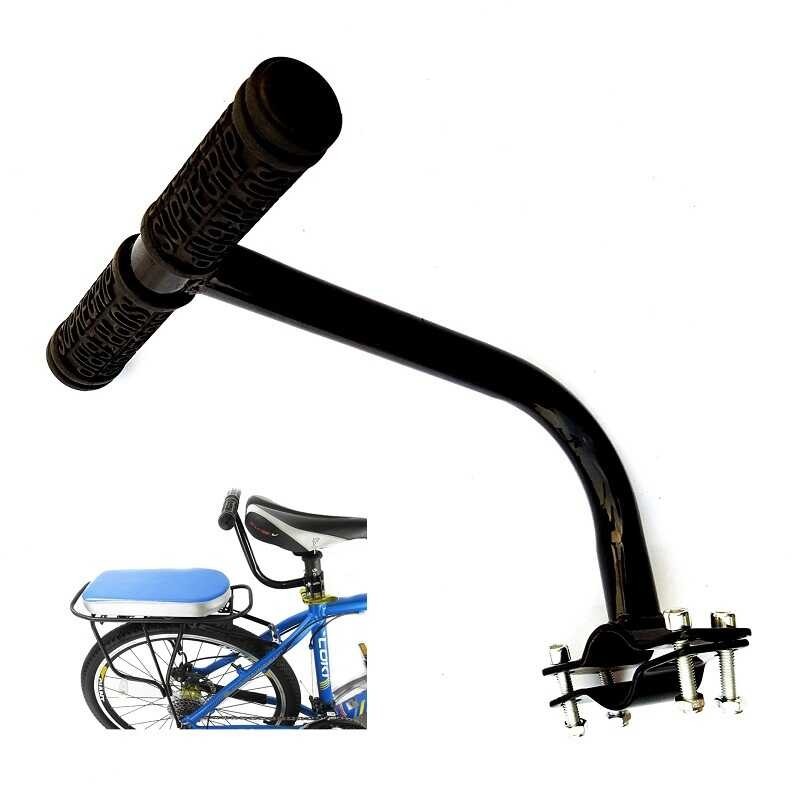 MTB Children Bike Back Safety Seat Hand Grip Handrail Handle Bar Saddle ...
