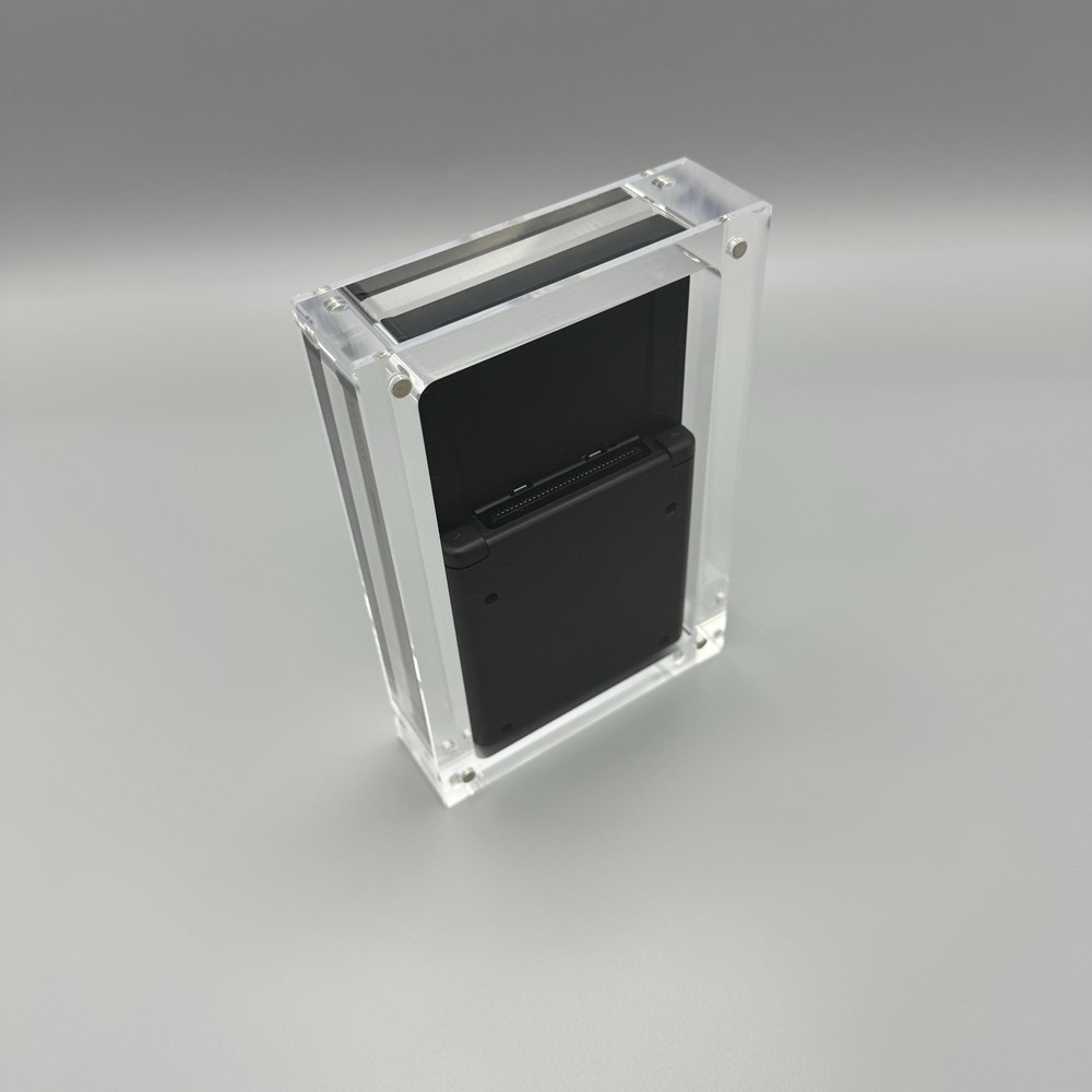 NSLikey High transparency acrylic magnetic cover console storage box ...